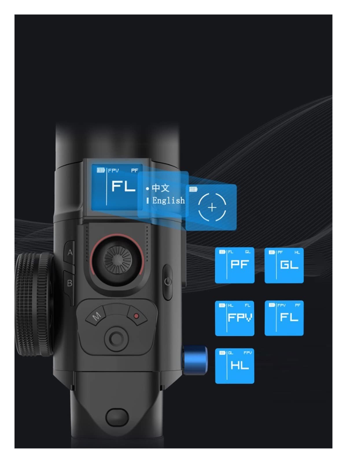 DONCK Action Camera Stabilizer Professional SLR Camera Stabilizer Micro Single Handheld PTZ Video Stabilization for Outdoor Video Recording