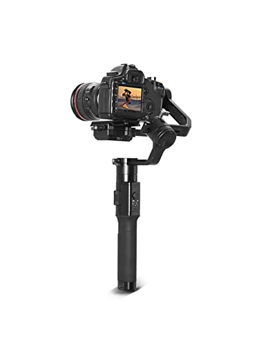 DONCK Action Camera Stabilizer SLR Stabilizer Camera Shooting Follow Focus Three-axis Anti-Shake Handheld Gyroscope for Outdoor Video Recording