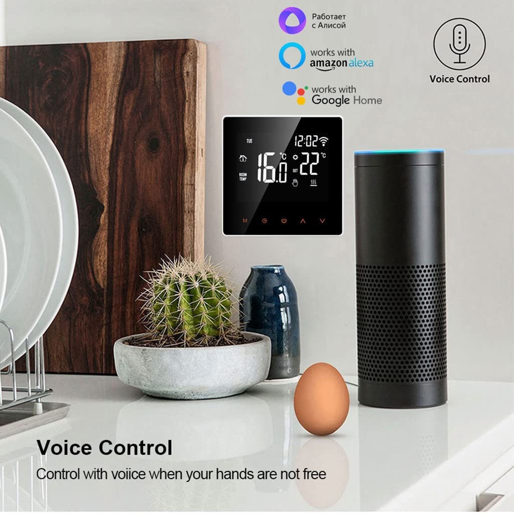 LNYHLXS Tuya Smart Thermostat Electric Floor Heating Water/Gas Boiler Temperature Remote Controller