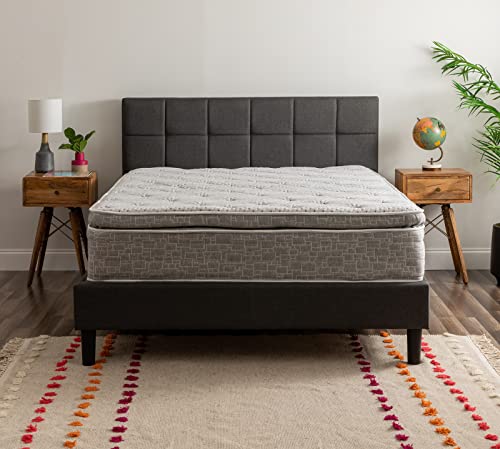 Tulo by Mattress Firm | 12 INCH Memory Foam Plus Coil Support Hybrid Mattress | Bed-in-A-Box | Firm Comfort | King
