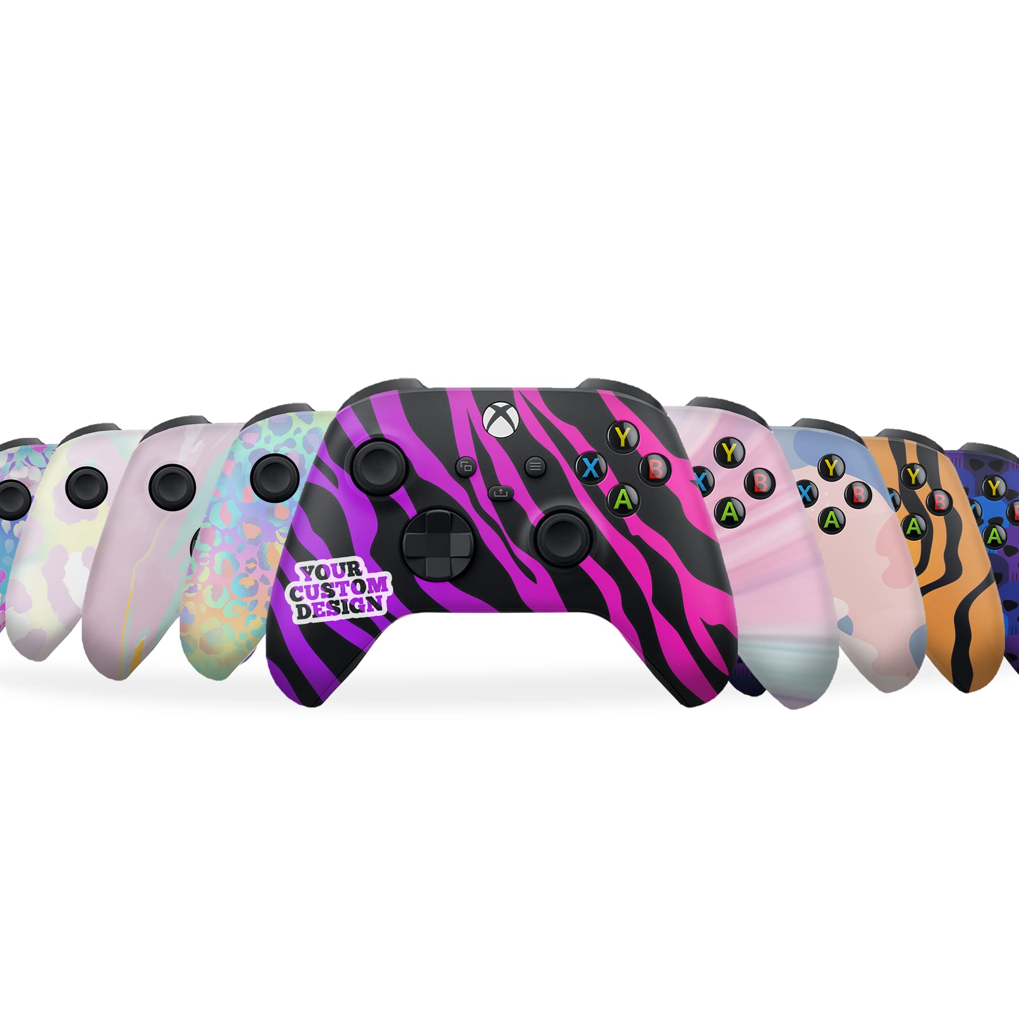DreamController Build Your Own Custom Design Original X-box One/Series S/X Controller Wireless using WATER TRANSFER PRINTING Method Proudly Customized in USA. (NOT A SKIN)(Controller Included)