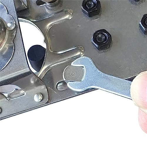 Concealed Hinge Jig with Clamp Drilling Guide Hole Locator Kits Hinge Punching Tool for Cabinet Door Hinges Inset Stainless Steel Opening Locator