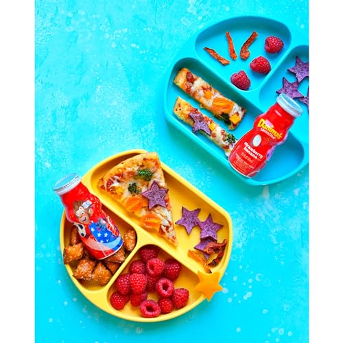 Danimals Smoothie Strawberry Explosion and Banana Split Dairy Drink Multi-Pack, Easy Snacks for Kids, 12 Ct, 3.1 OZ Smoothie Bottles