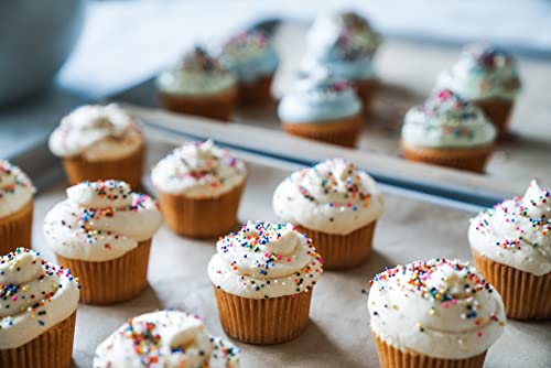 If You Care Unbleached Cupcake Liner Baking Cups - 24 Pack of 90-Count Boxes – Mini Size - Made of Silicone Coated, Greaseproof Parchment Paper, Compostable Muffin Holders