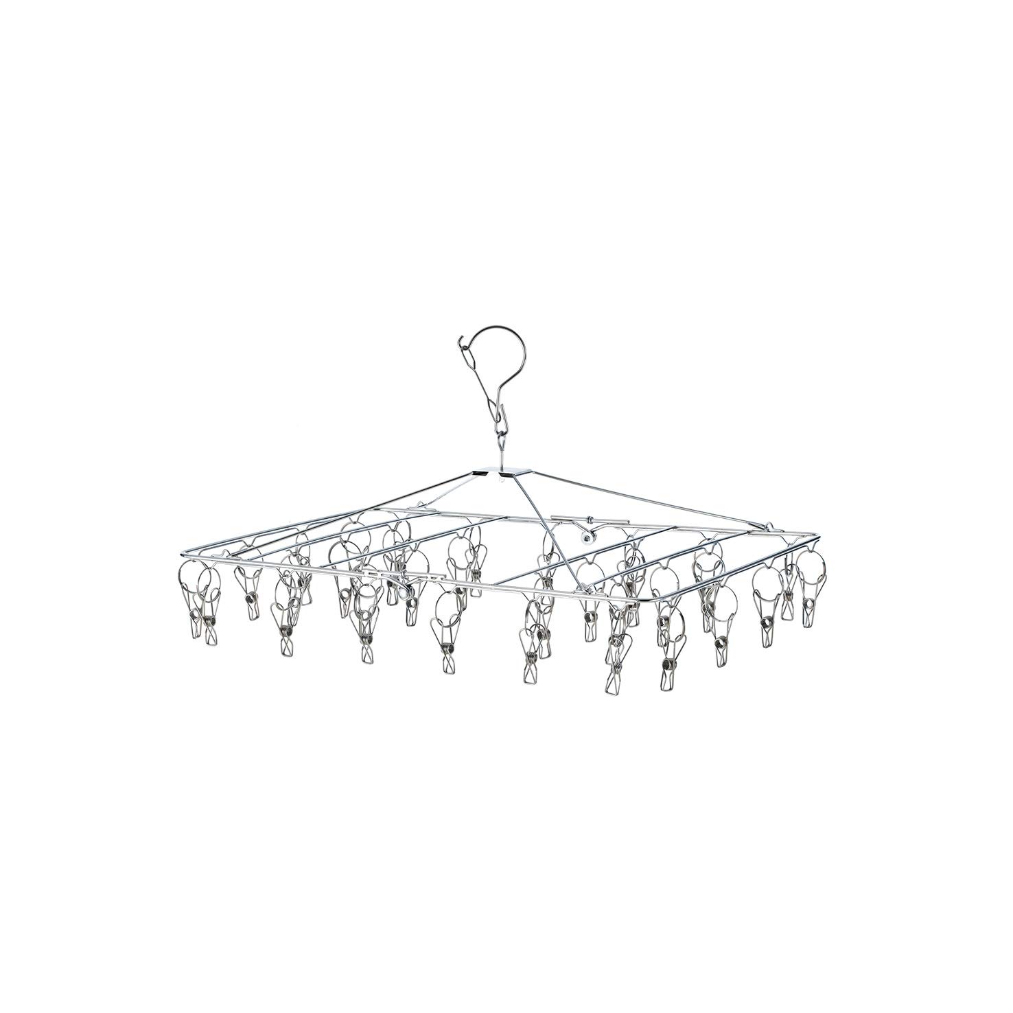 Takeda Corporation SLV OSH-32P All Stainless Steel Square Hanger, Laundry, Clothesline, Laundry, 32P