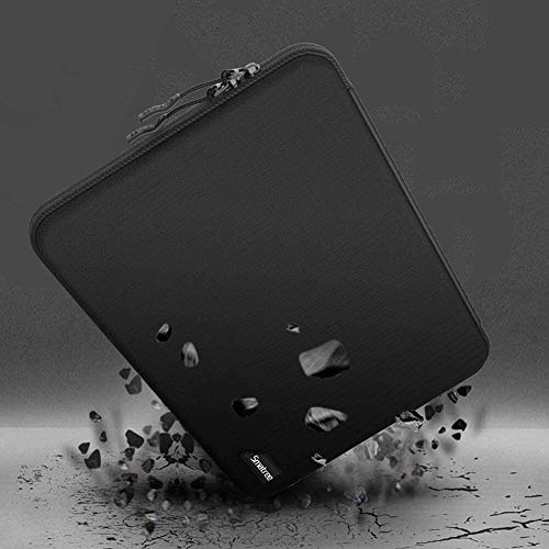 Smatree 12.9 Tablet Sleeve Hard Case for 12.9 inch New iPad Pro 2021-2018, iPad Pro 12.9 4th Gen 2020 with Smart Keyboard Folio and Magic Keyboard, Surface Pro 7 12.3inch Sleeve Bag, Black