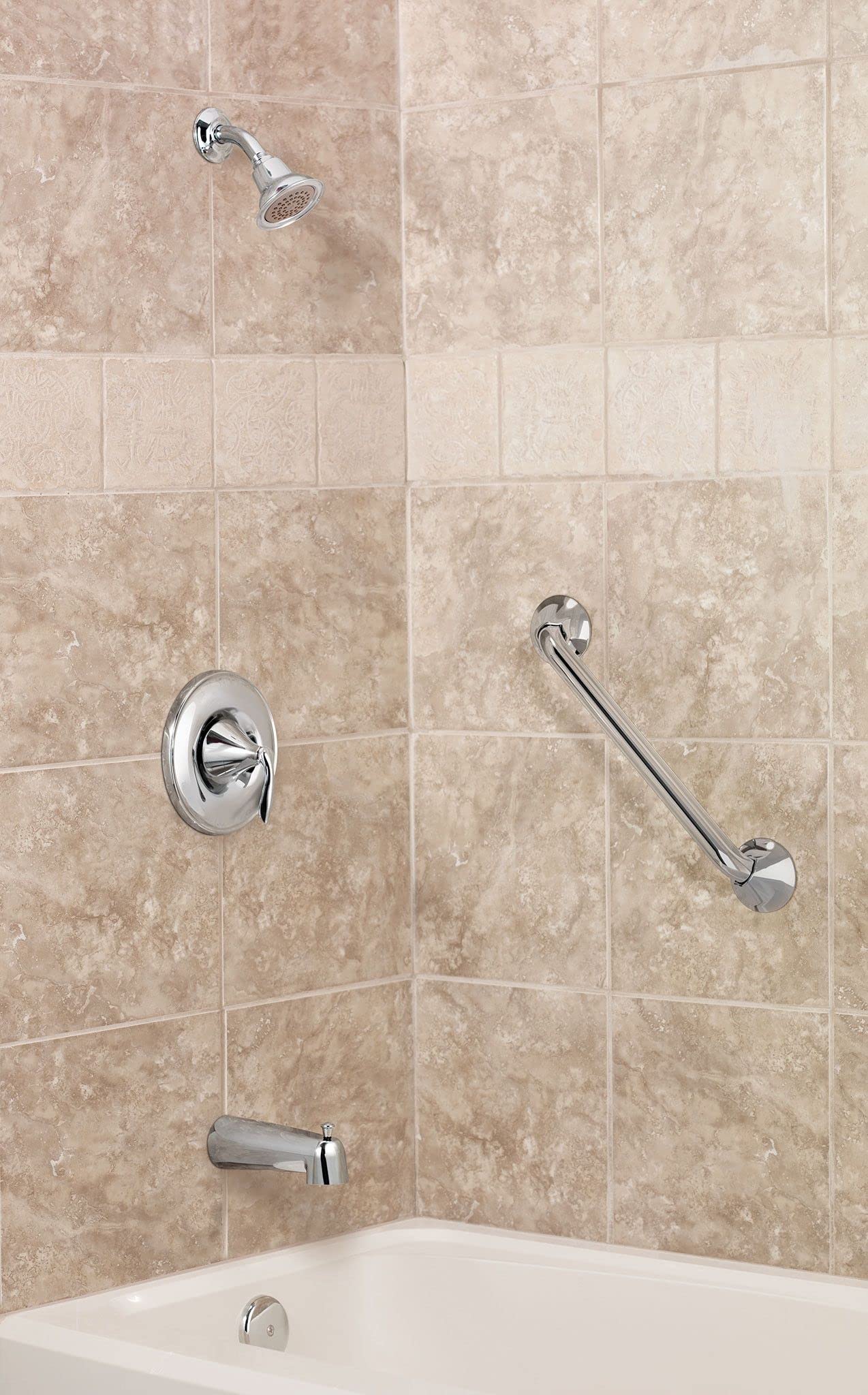 Moen Eva Oil Rubbed Bronze Posi-Temp Tub/Shower Valve Trim Kit, Valve Required, T2131ORB