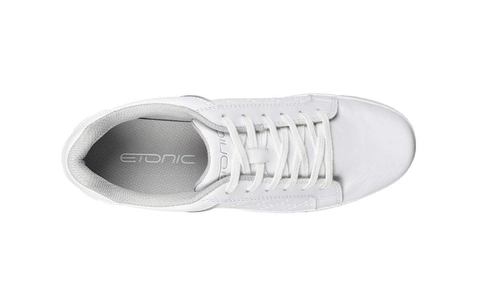 Etonic Ladies G-SOK 3.0 Spikeless Golf Shoes White/Silver Size 10 Medium