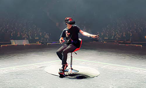 Cybershoes for STEAM VR - PC-Version - Use with Your VR Headset for Walking or Running in VR Games. Includes CYBERCHAIR and CYBERCARPET. Experience The Power of Virtual Reality Gaming.