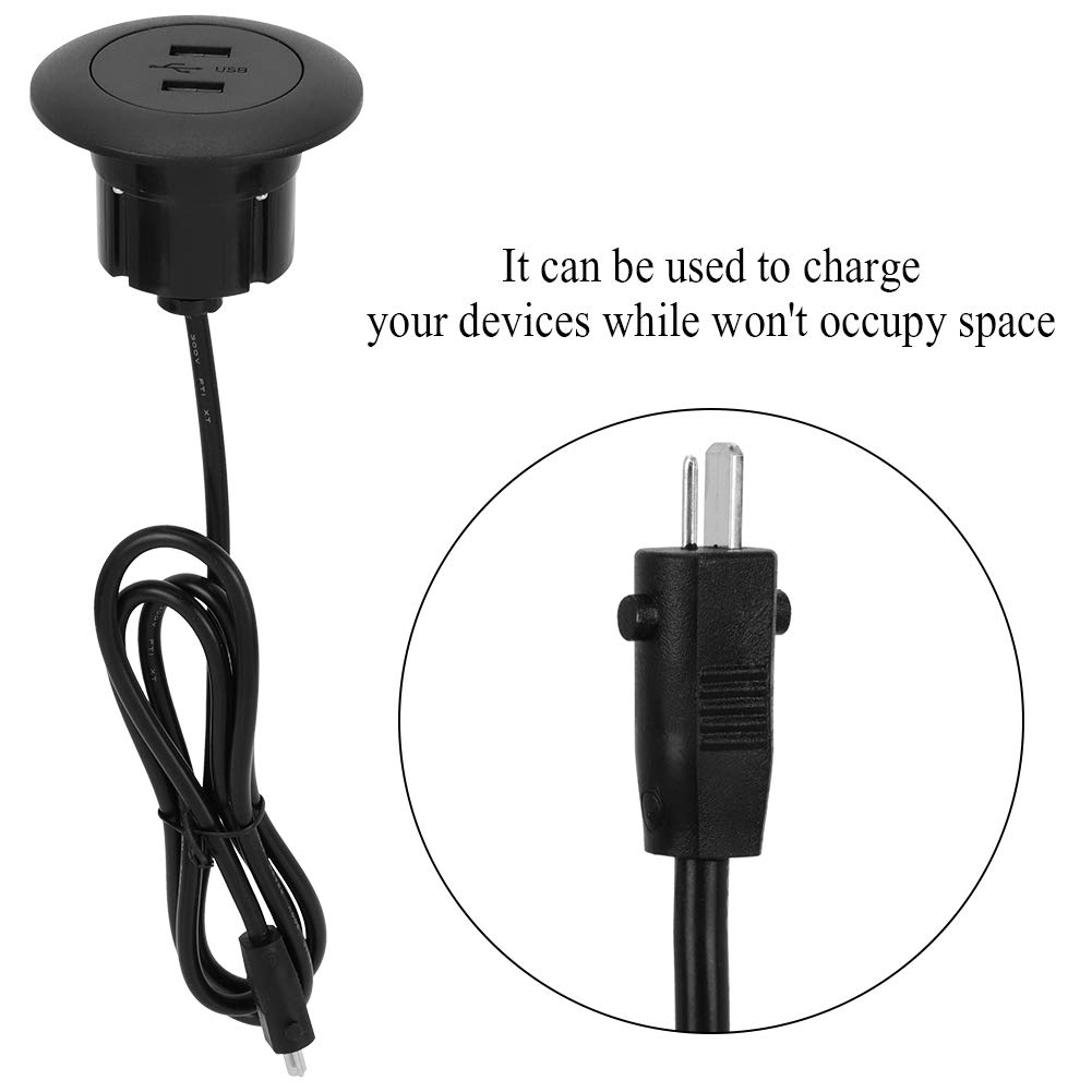 Electric Recliner Chair Sofa Replacement Button, Recliner Remote Replacement, Power Socket Dual USB Phone Charging Port for Power Recliner Chair Sofa