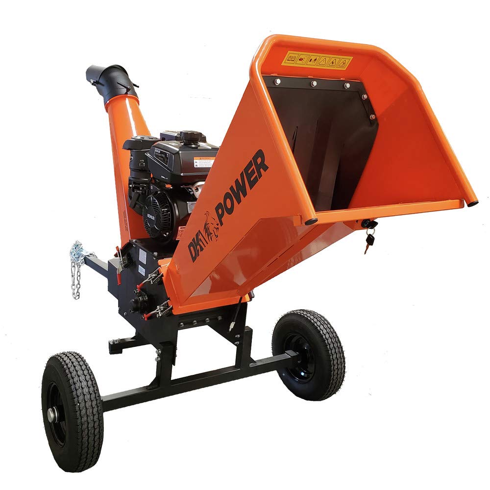 Detail K2 6inch 14HP Gas Powered Kohler Engine Commercial Chipper with Tow Hitch