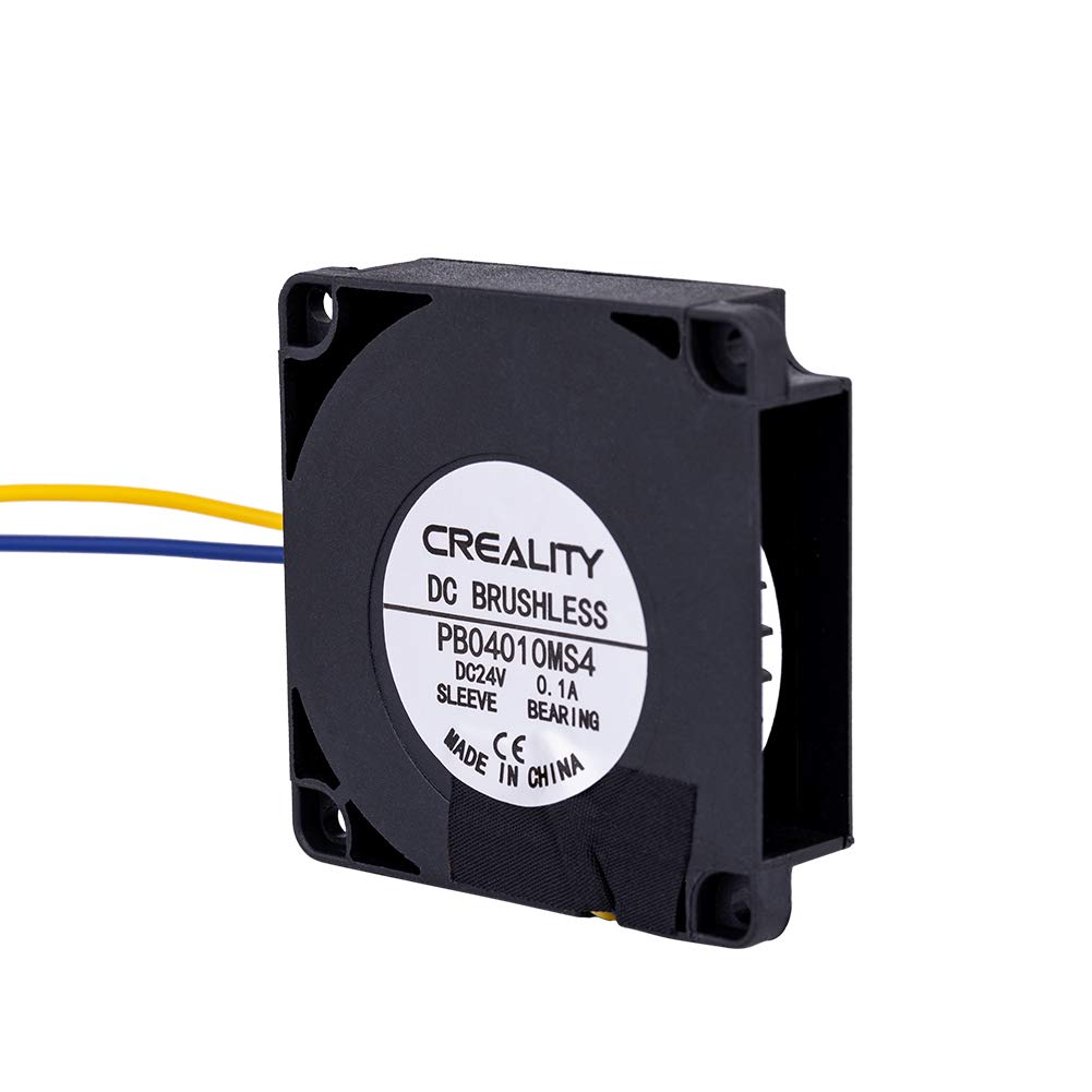 Creality Official 4010 Extruder Hot end Fan 40x40x10MM 24V DC Original Cooling Fan Circle Turbo Fan for 3D Printer Parts Ender 3/Ender 3 Pro/Ender 3 v2/Ender3max/Ender 5/Ender 5s/Ender5pro/Ender5plus