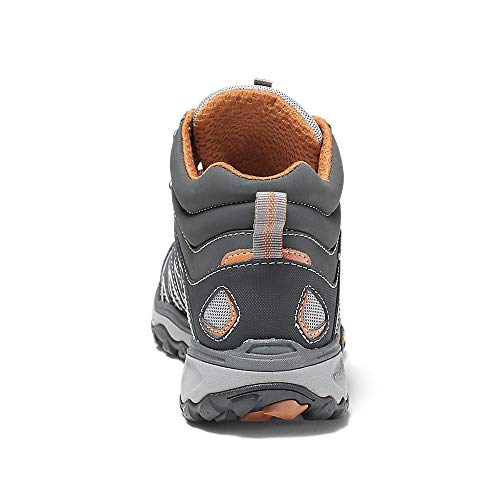 Eddie Bauer Men's Lukla Pro Mid Hiker, Dark Smoke, 13