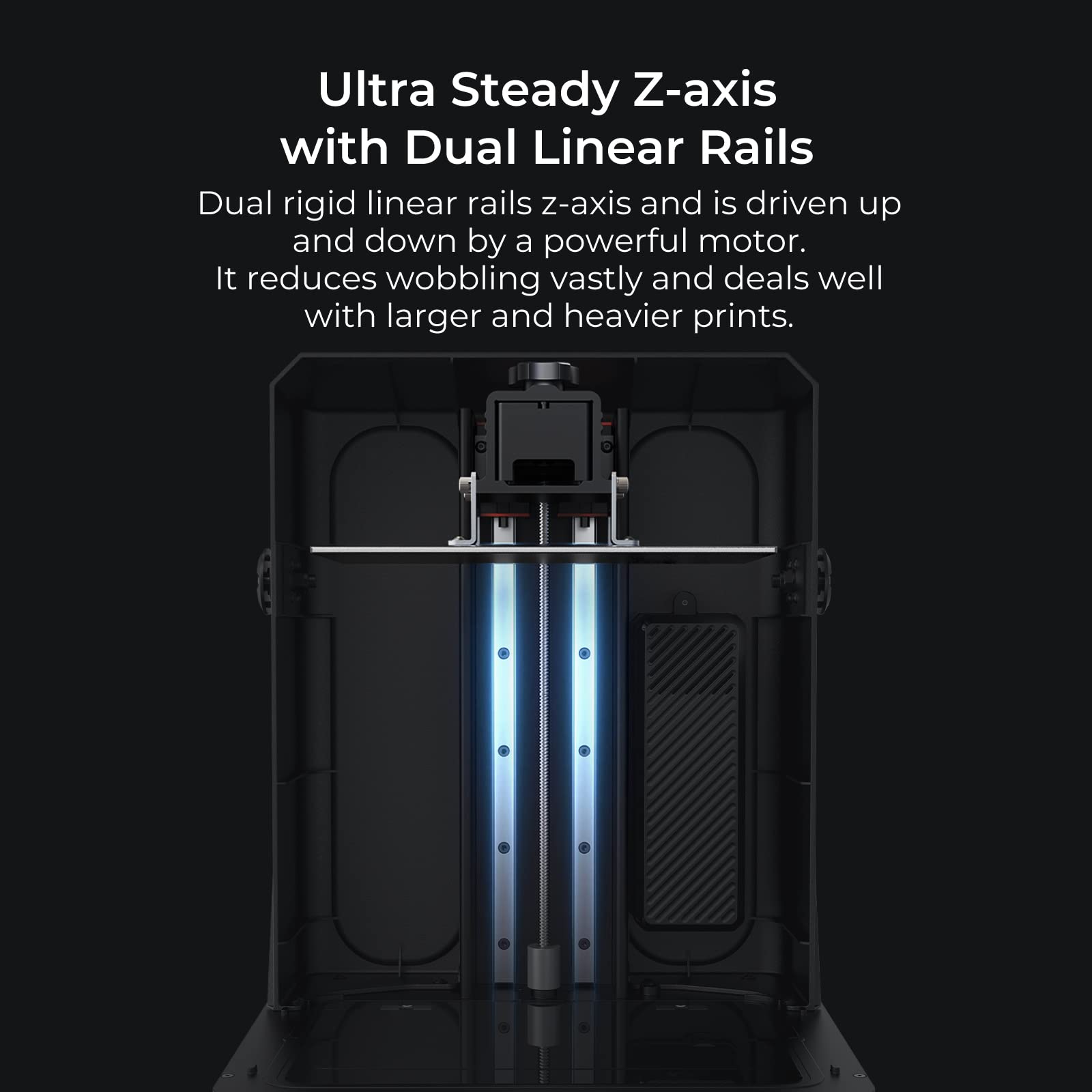 Creality Resin 3D Printer Halot-Mage, 8K Resolution 10.3" Monochrome LCD UV Photocuring Resin Printer with High-Precision Integral Light Fast Print Dual Z-axis Rails Larger Print Size 8.97x5.03x9.05in
