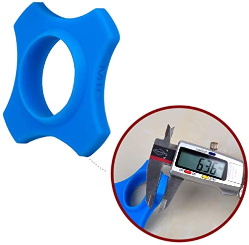 DNHCLL 4 PCS Rubber Microphone Anti-roll, Anti-fall And Anti-slip Sleeve KTV Microphone Protection Shockproof Ring Microphone Anti-slip Ring