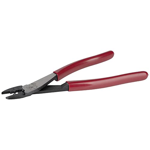 Klein Tools 1005 Cutting / Crimping Tool for 10-22 AWG Terminals and Connectors, Terminal Crimper for Insulated and Non-Insulated Terminals