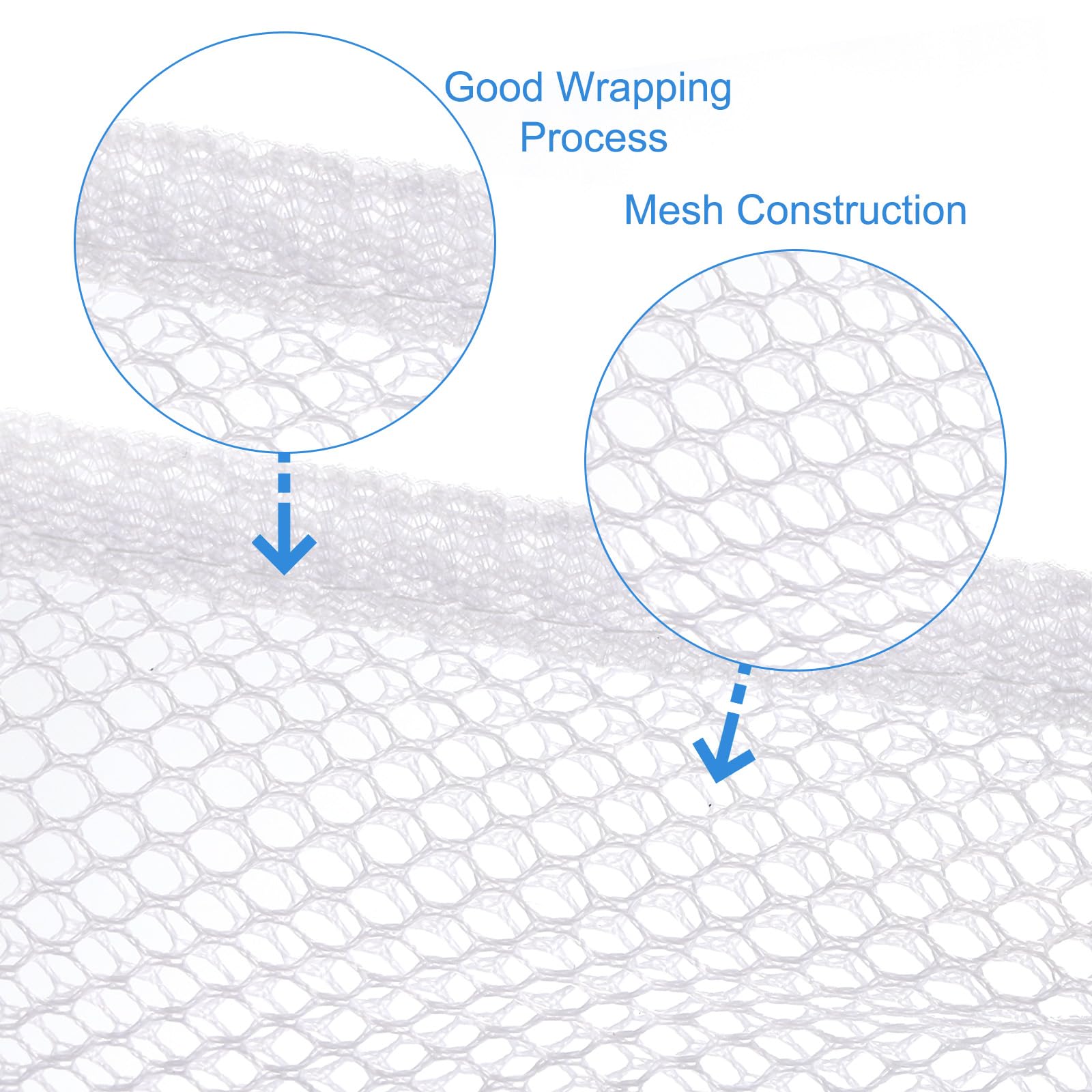 uxcell Mesh Laundry Bags, 5Pcs 11.8"x15.7" Mesh Wash Bag Travel Storage Organize Bags with Zipper for Delicate Clothing Laundry Stocking, Pink