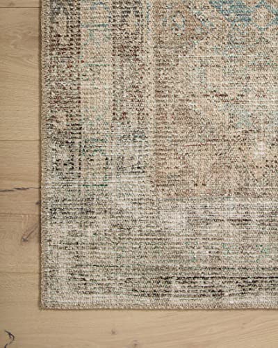 Loloi Angela Rose x Loloi Aubrey Collection AUB-03 Jade/Natural 2'-3" x 3'-9" Accent Rug