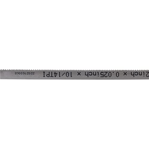 Imachinist S4478121014 M42 44-7/8" Long, 1/2" Wide, 0.025" Thick Portable Bi-Metal Bandsaw Blades, 3 Pack Variable Teeth (10/14TPI)