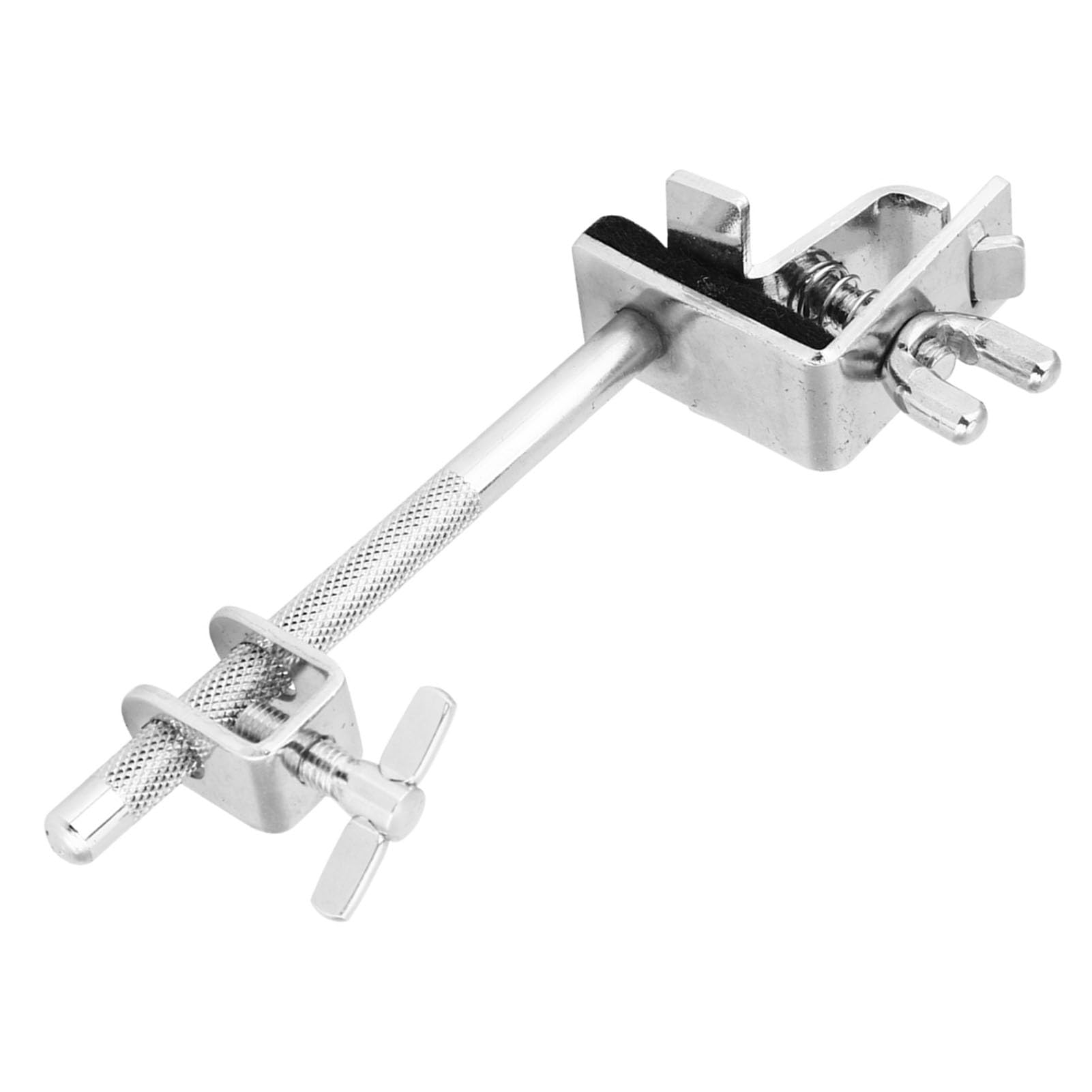 Drum Cowbell Mount Holder Clamp, Cowbell Clamp Durable Standard Drum Kit Clamp Up or Down Adjustment for Drums