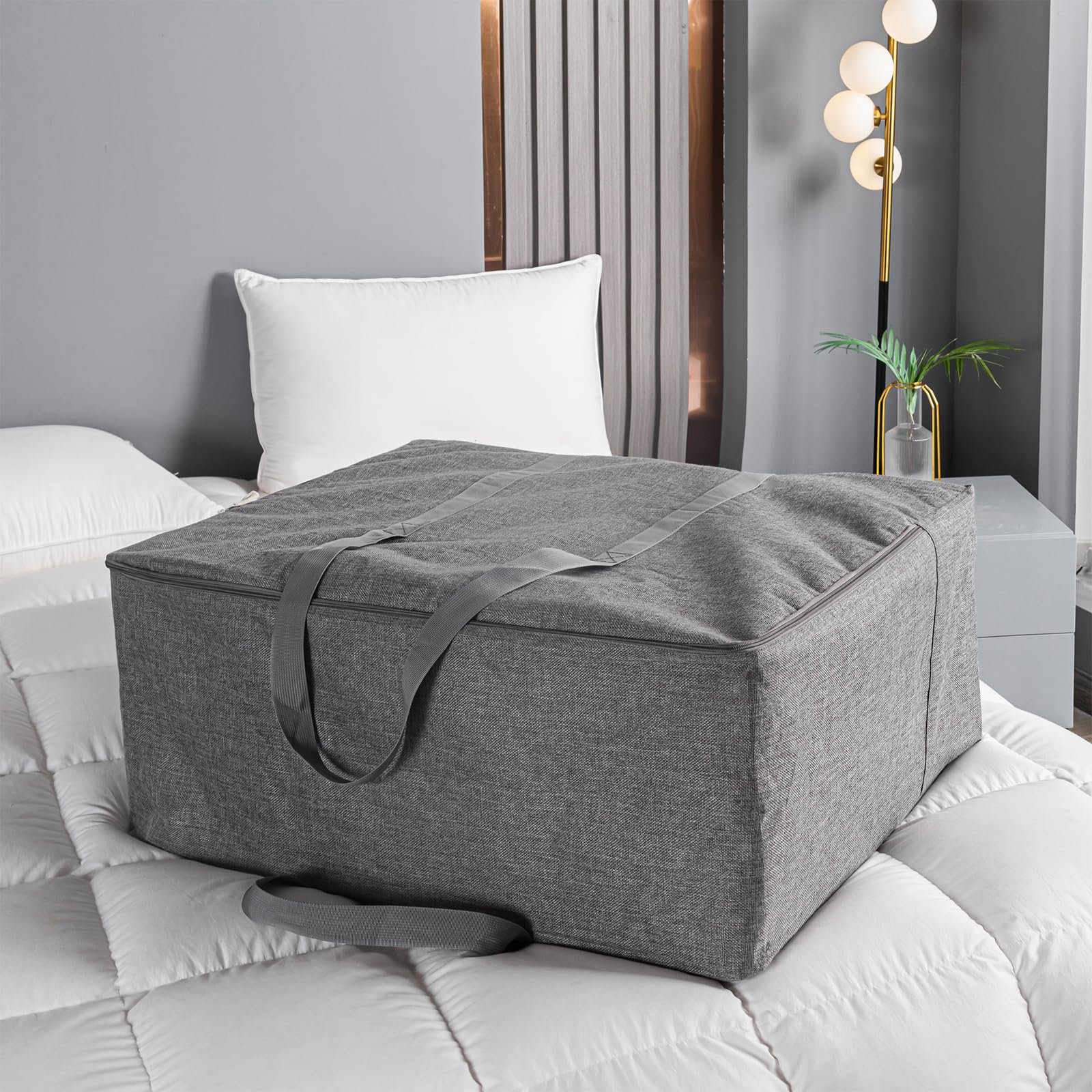 Folding Mattress Storage Bag - Portable Carry Case Fits 4" Full & Queen Tri-Fold Mattress