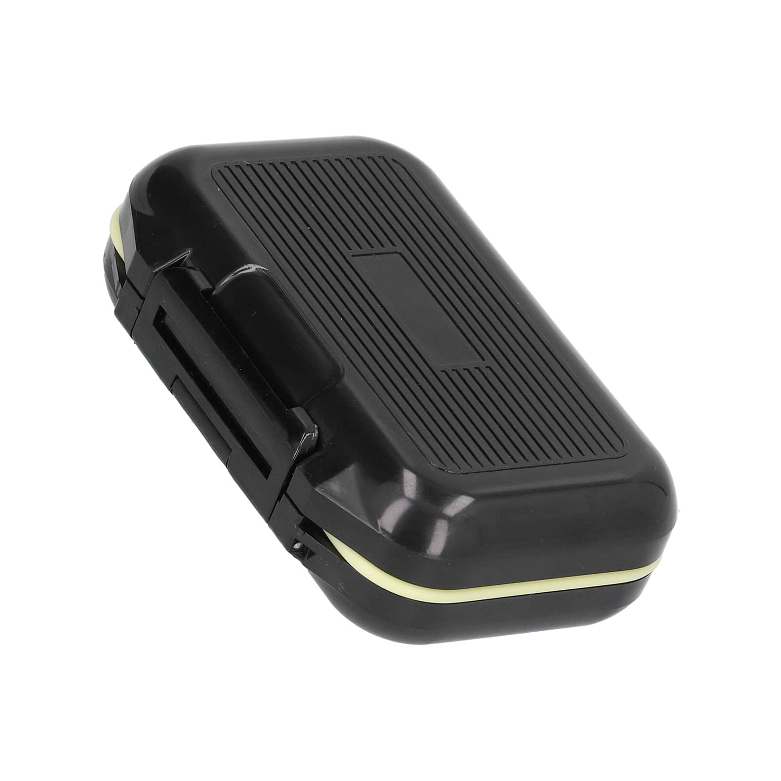 Fishing Gear Accessories Case, Detachable Lure Hook Storage Bo Fishing Tackle Box for Outdoors for Fishing((black))