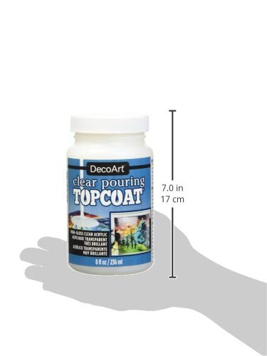 Decoart Clear Pouring Topcoat 8oz