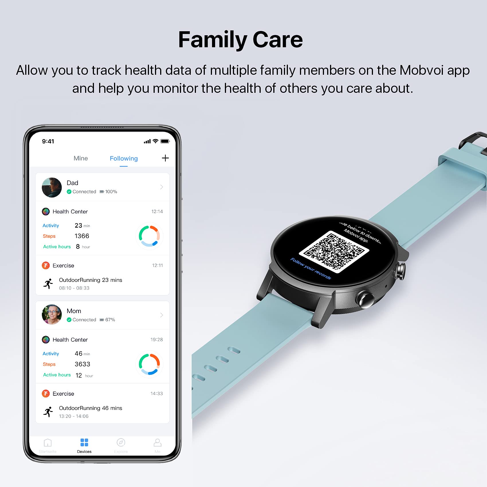 Ticwatch E3 Smart Watch Plus TicPods ANC True Wireless Earbuds Black, E3 Smartwatch Wear OS by Google Monitor Fitness Tracker GPS NFC Mic Speaker IP68 Waterproof iOS/Android Compatible