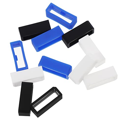 Hemobllo Watch Strap Smart Watch Bands Wristbands 12pcs Watch Strap Rubber Replacement Watch Band Strap Watch Strap Keeper Retainer Silicone Leather Watch Band Rubber Band Keeper