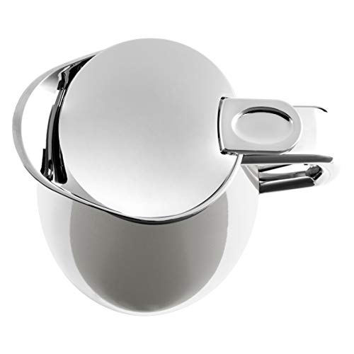 Emsa Plaza Flask Plastic ABS, 1 Litre, Silver