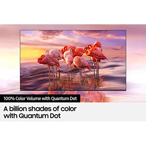 SAMSUNG 50-Inch Class QLED Q60A Series - 4K UHD Dual LED Quantum HDR Smart TV with Alexa Built-in (QN50Q60AAFXZA, 2021 Model)