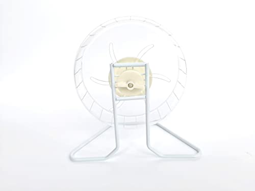 VEDEM Hamster Exercise Wheel Super-Silent Spinner Syrian Hamster Running Wheels with Stand for Hamsters Gerbils Mice Or Other Small Animals (Medium)