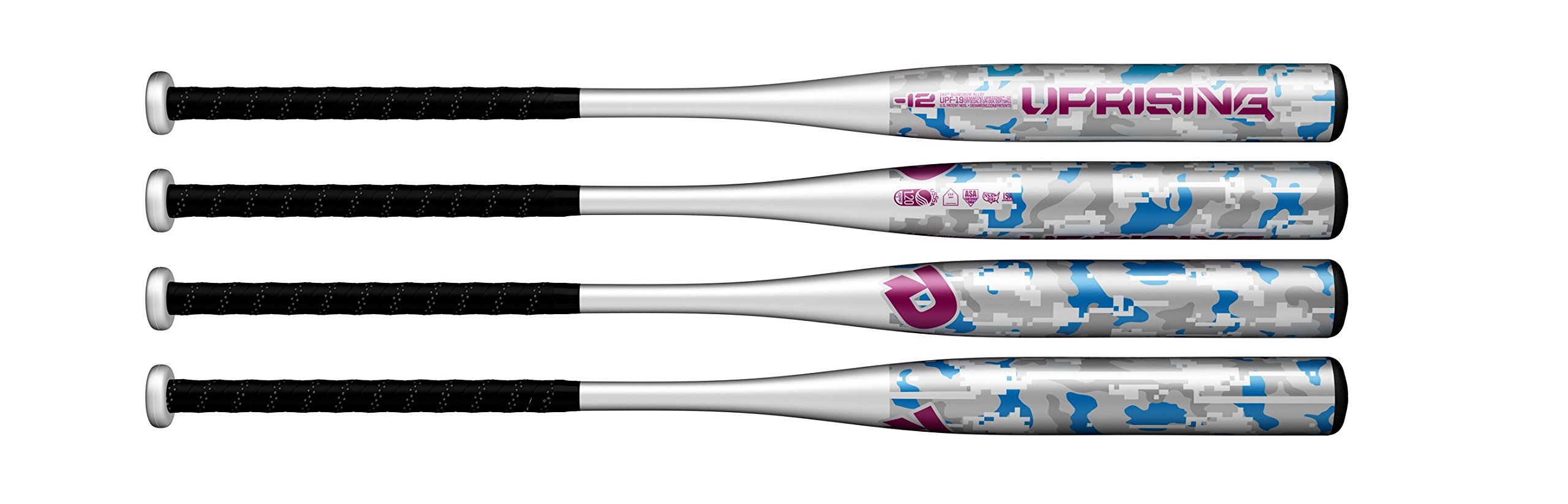 DeMarini 2019 Uprising (-12) 2 1/4" Fastpitch Bat, 30"/18 oz
