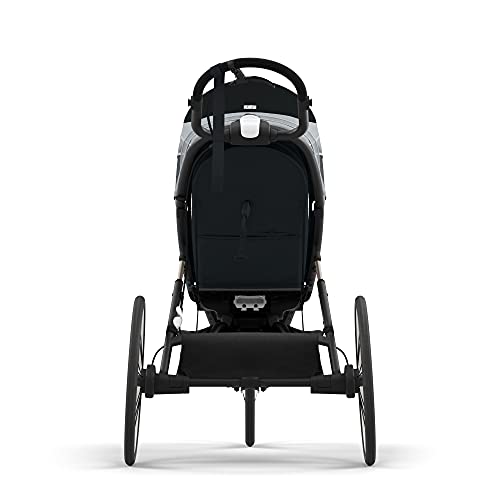 CYBEX AVI Jogging Stroller, Lightweight Aluminum Frame, Compact Fold for Storage, Height-Adjustable Handlebar with One-Handed Steering, Rear-Wheel Suspension & Handbrake, For Infants 9 months+