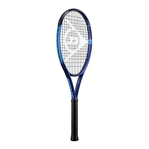 Dunlop Sports FX Team 270 Pre-Strung Tennis Racket, 1/4 Grip, Blue