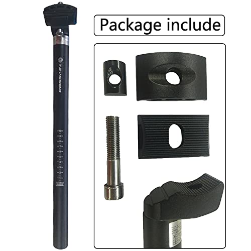 Teyssor Bicycle Seat Post 25.4/27.2/28.6/30.9/31.6mm Bike Seatpost 400mm Adjustable for MTB BMX Road Bike Mountain Bikes