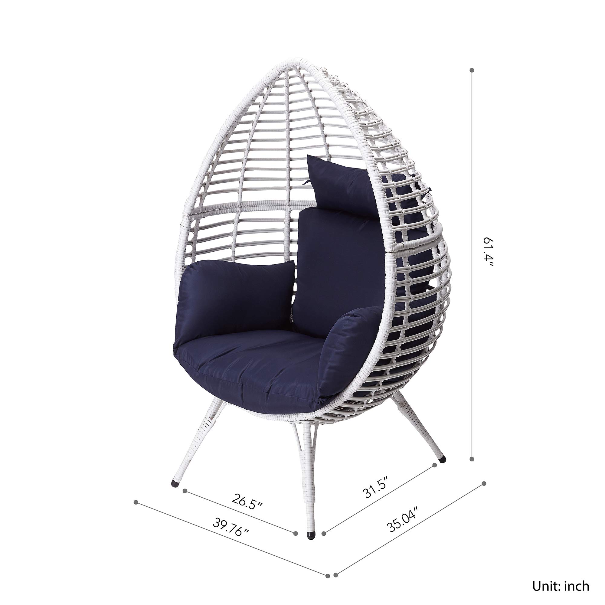 Peaktop Patio Lounge Chairs, Multi Color