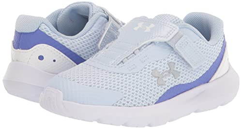 Under Armour Girls' Infant Surge 3 Alternate Closure, (400) Oxford Blue/White/Iridescent, 9K
