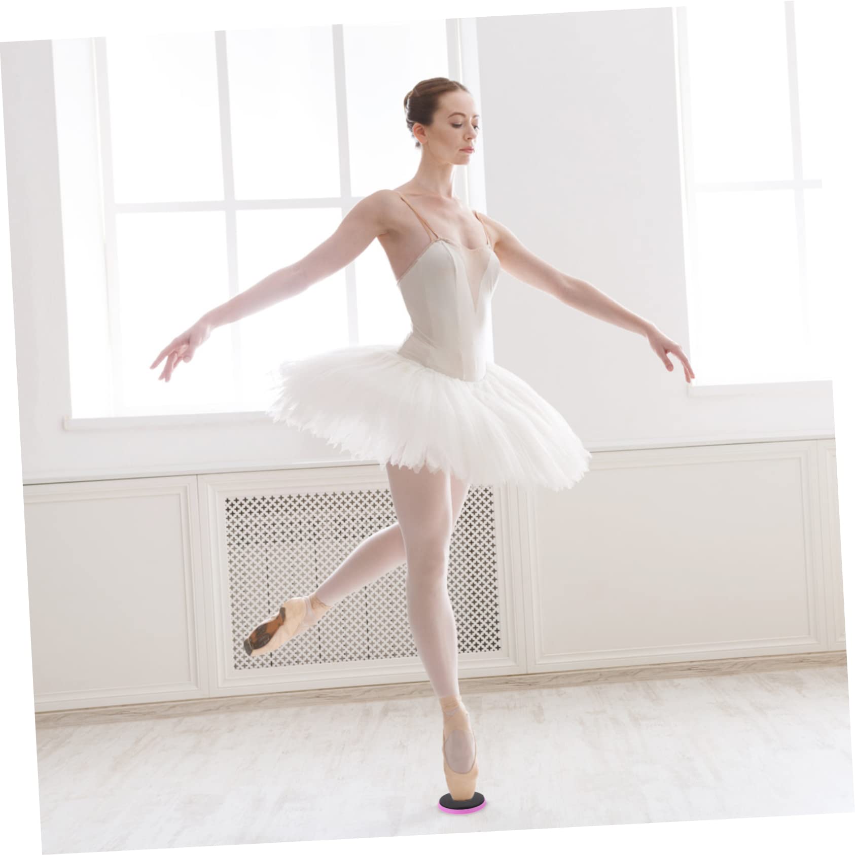 GAFOKI Ballet Board Yoga Supplies Yoga Accessories Dance Trainer Dance Turning Board Ballet Disc Turn Board for Dancing Ballet Turn Disc Round Turning Disc Portable Dance Board