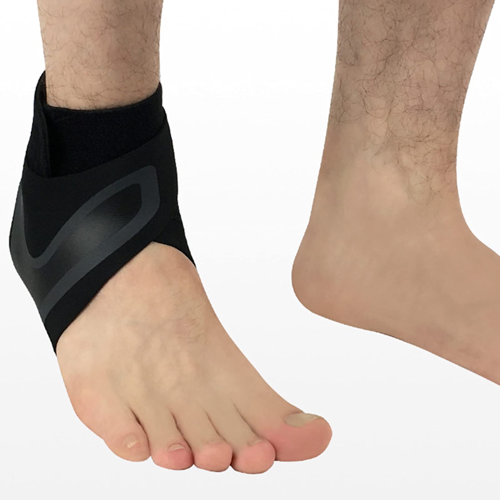 gANGSHI Outdoor Sports Pressurized Ankle Guard, Elastic Ankle Support Protect Running Basketball Ankle Brace Support Socks