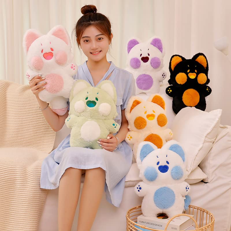 Gaoxyima Plush Pillow: Soft, Cuddly Stuffed Animal Body Pillow for Kids & Girlfriend - Cute Black Doll