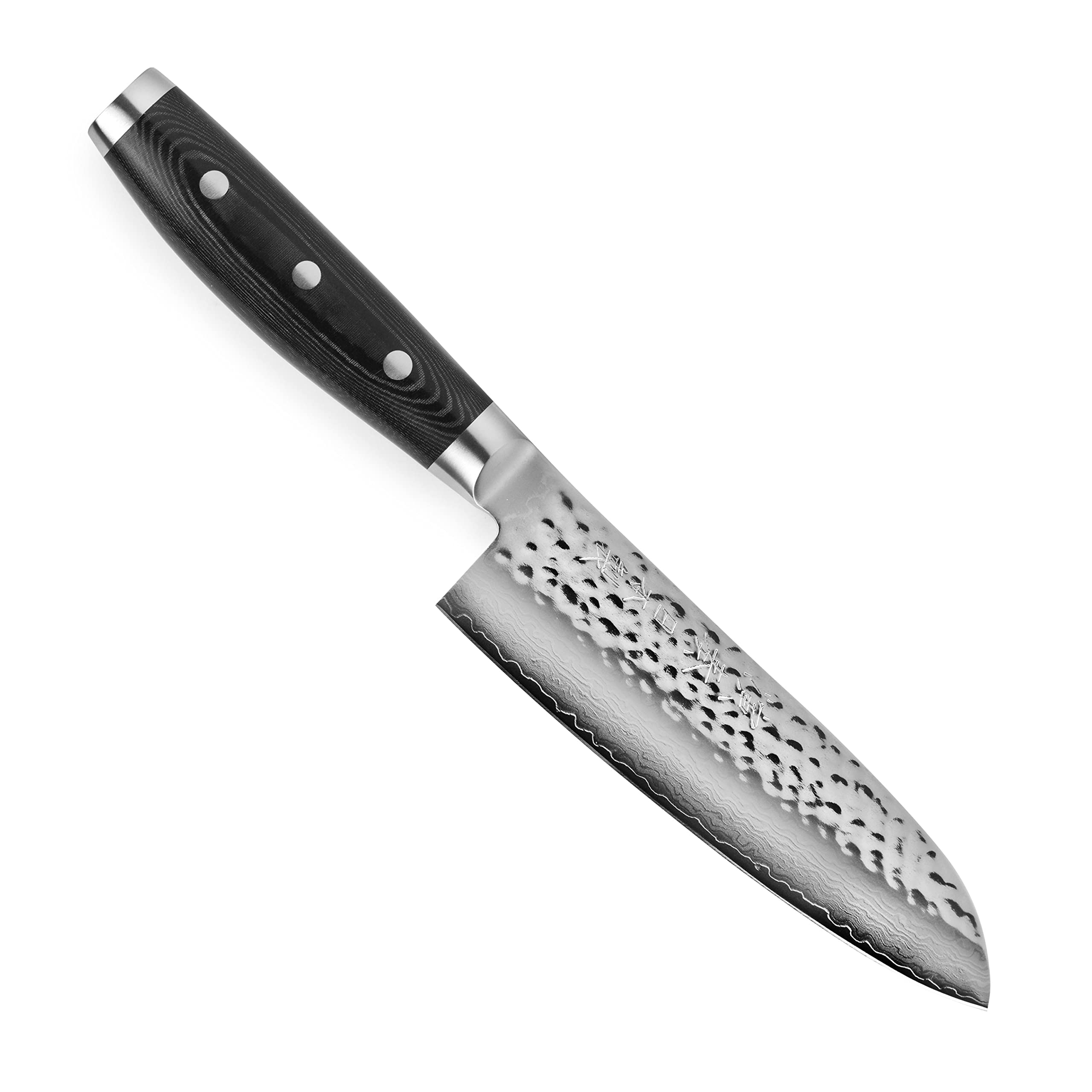 Enso HD 6.5" Santoku Knife - Made in Japan - VG10 Hammered Damascus Stainless Steel