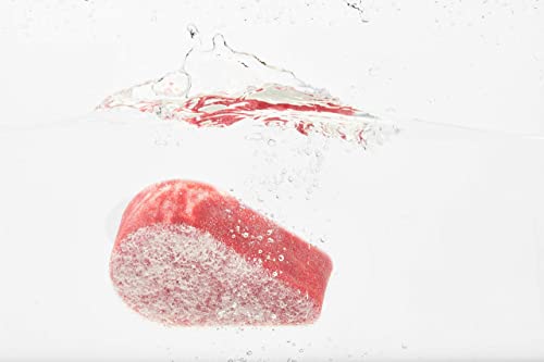 Spongeables Anti-Cellulite Sponge, 20+ Washes, Hibiscus Scent, Youthful Skin