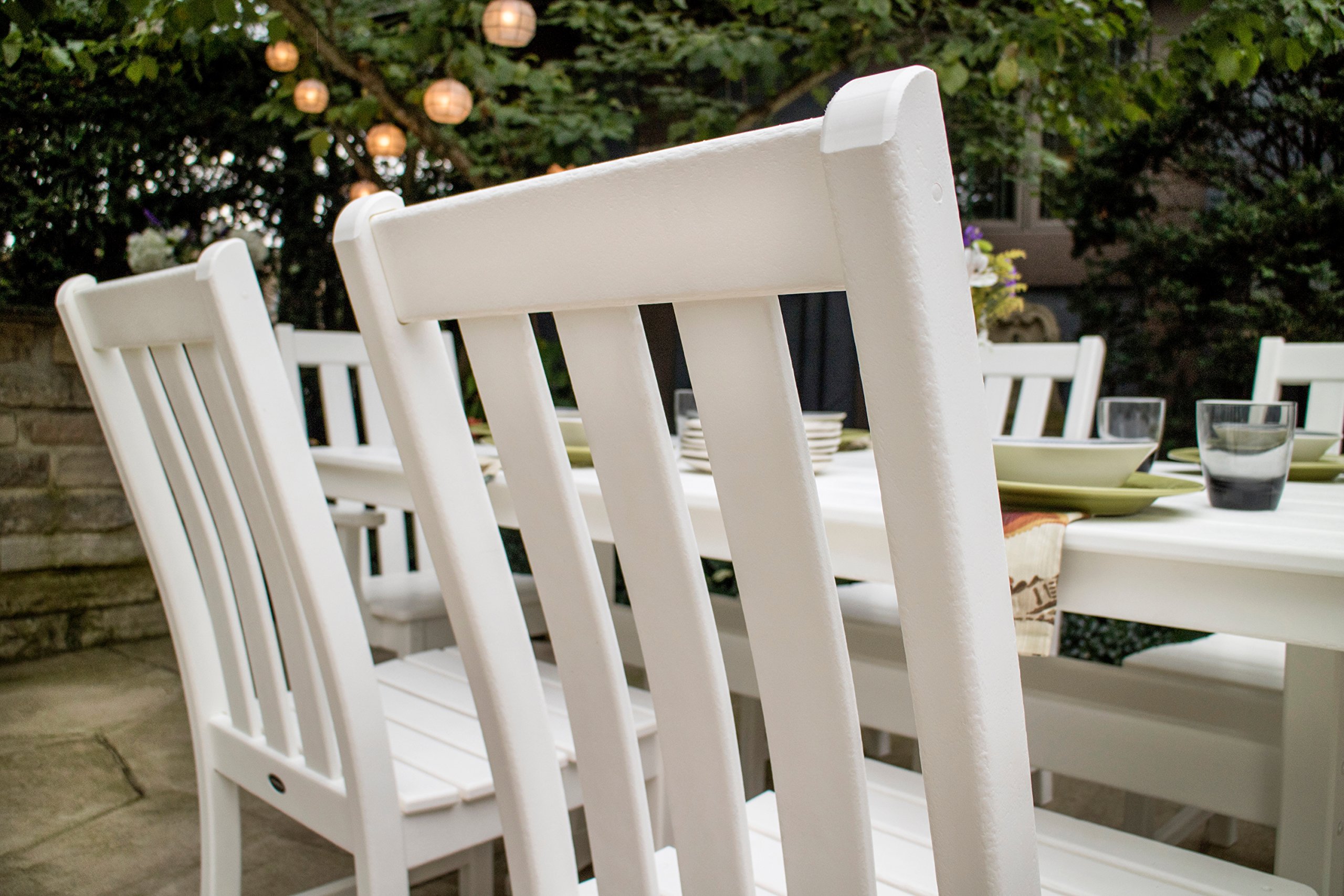 POLYWOOD® Vineyard Dining Side Chair (Black)