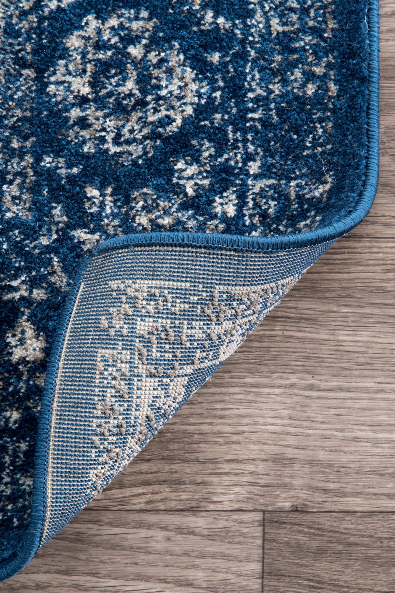 nuLOOM Paisley Verona Vintage Persian Area Rug, 4' x 6', Dark Blue