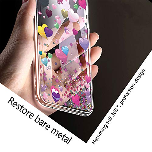 HHUAN Phone Case for Ulefone Power Armor 13 (6.81"), 2 Pcs Shockproof Soft Silicone Bumper Shell, [Ultra-Thin ] [Anti-Yellowing] Clear Back Cover for Ulefone Power Armor 13 - Clear + Black
