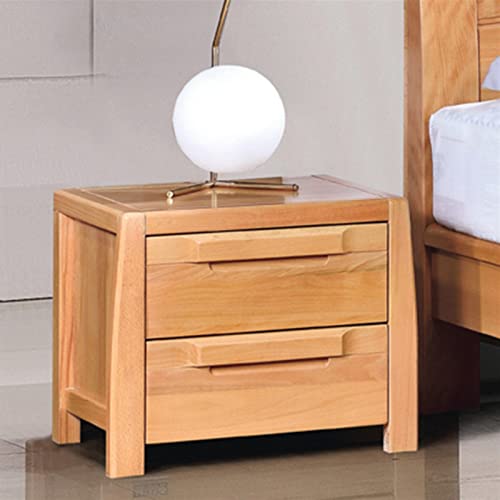 HIGOH Bedside Table Minimal Modern Bedside Table Wooden Bed Base Bedside Table Bedroom Furniture