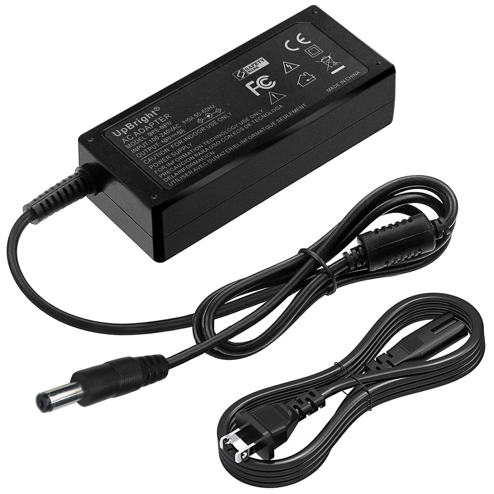 UpBright 19V AC/DC Adapter Compatible with Samsung SJ55W LS34J550WQNXZA S34J550WQN S34J550WQ LS34J552WQNXZA S34J552WQU Ultrawide Gaming Monitor BN44-00877B A5919N_KPNL BN44-00887B Power Supply Charger