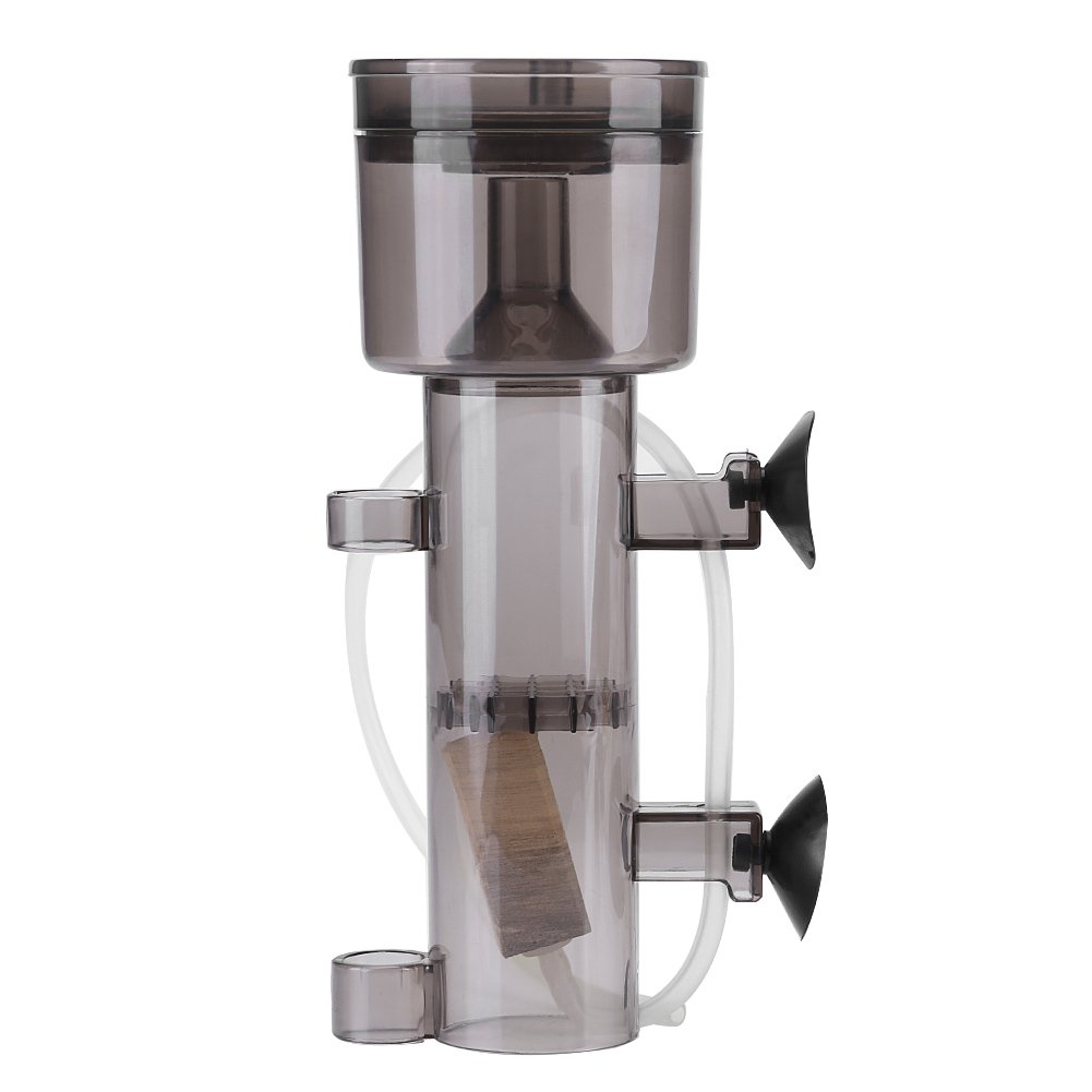 Mumusuki Protein Skimmer for Saltwater Aquariums, Acrylic Fish Filter Separator for Small Coral Aquarium Aquatic Pet Supplies(RS-4003)