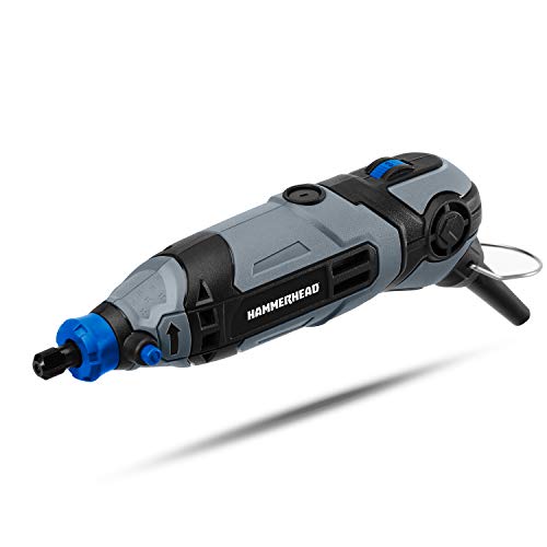 Hammerhead 1.2-Amp Rotary Tool with 62 Accessory Attachments and Carrying Case – HART012